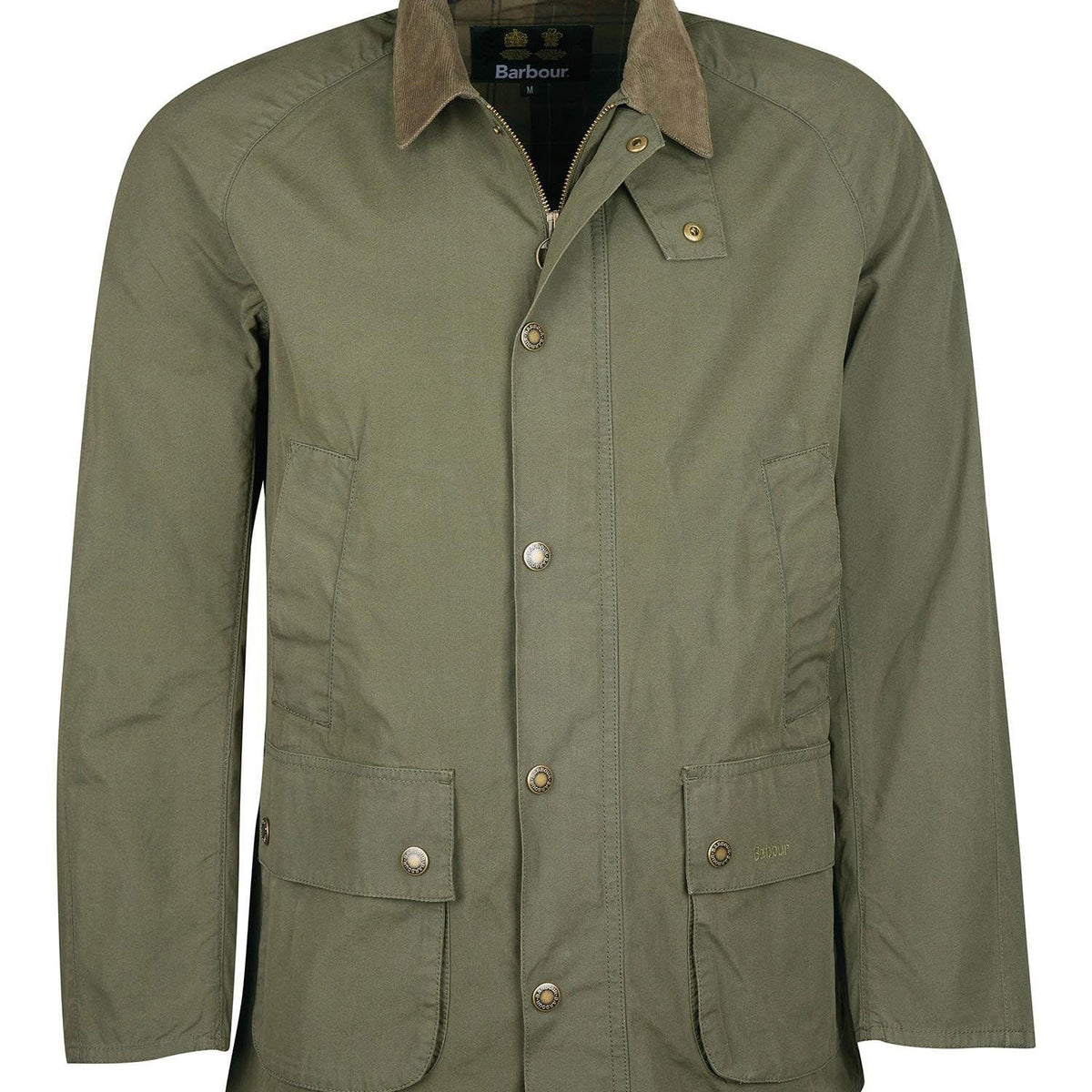 Barbour Ashby Casual Jacket - Olive – Potters of Buxton