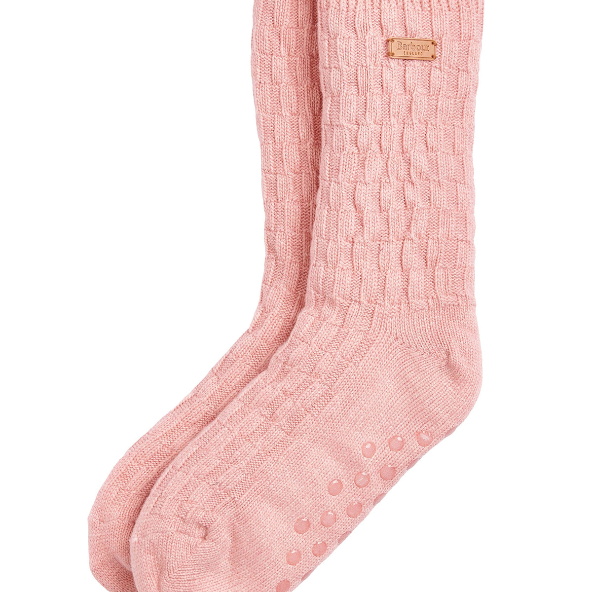 Barbour Cabin Knit Lounge Socks - Dusty Pink – Potters of Buxton
