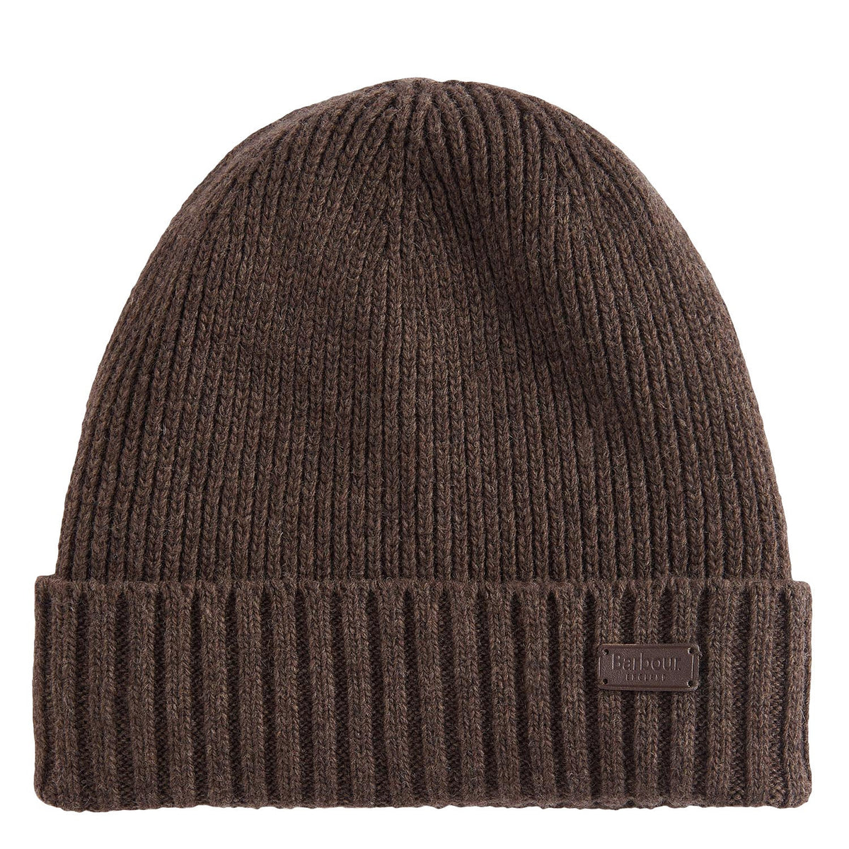 Barbour Carlton Beanie - Mid Brown – Potters of Buxton