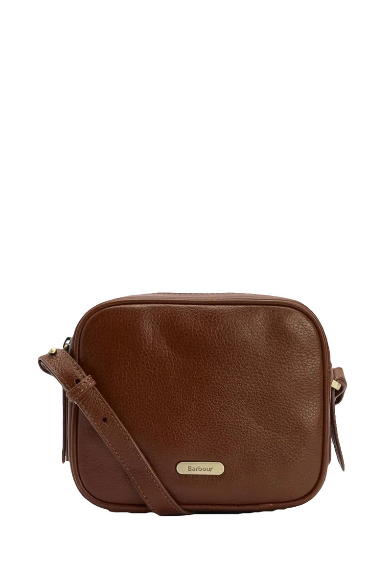Barbour Daphne Leather Bag - Brown – Potters of Buxton