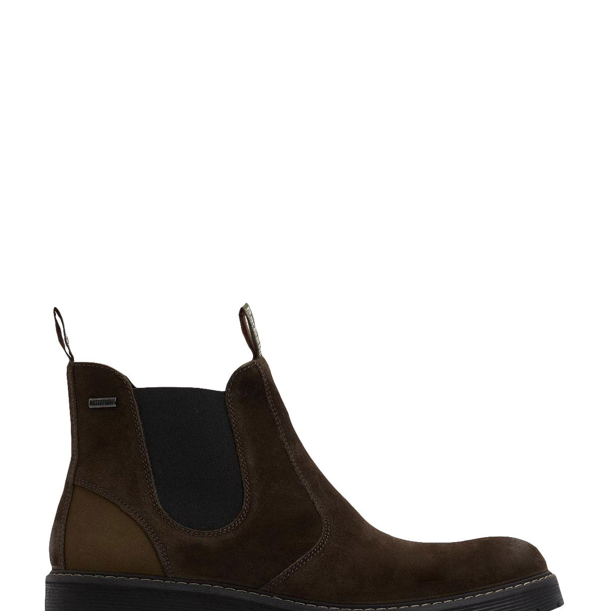 Barbour Patton Chelsea Boots - Oiled Brown Suede – Potters of Buxton