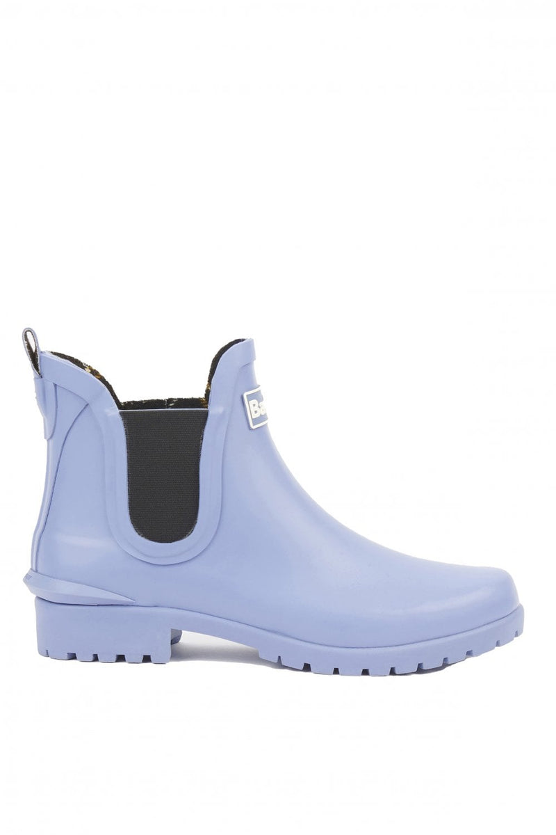 Barbour Wilton Short Wellies - Bell Flower Blue – Potters of Buxton