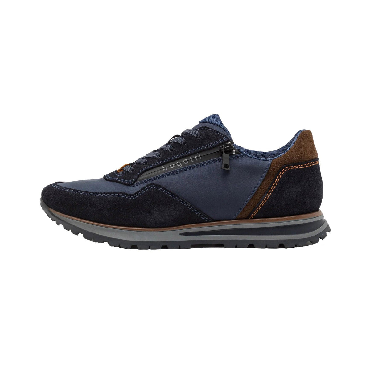 Bugatti Philip Trainers - Dark Blue – Potters of Buxton