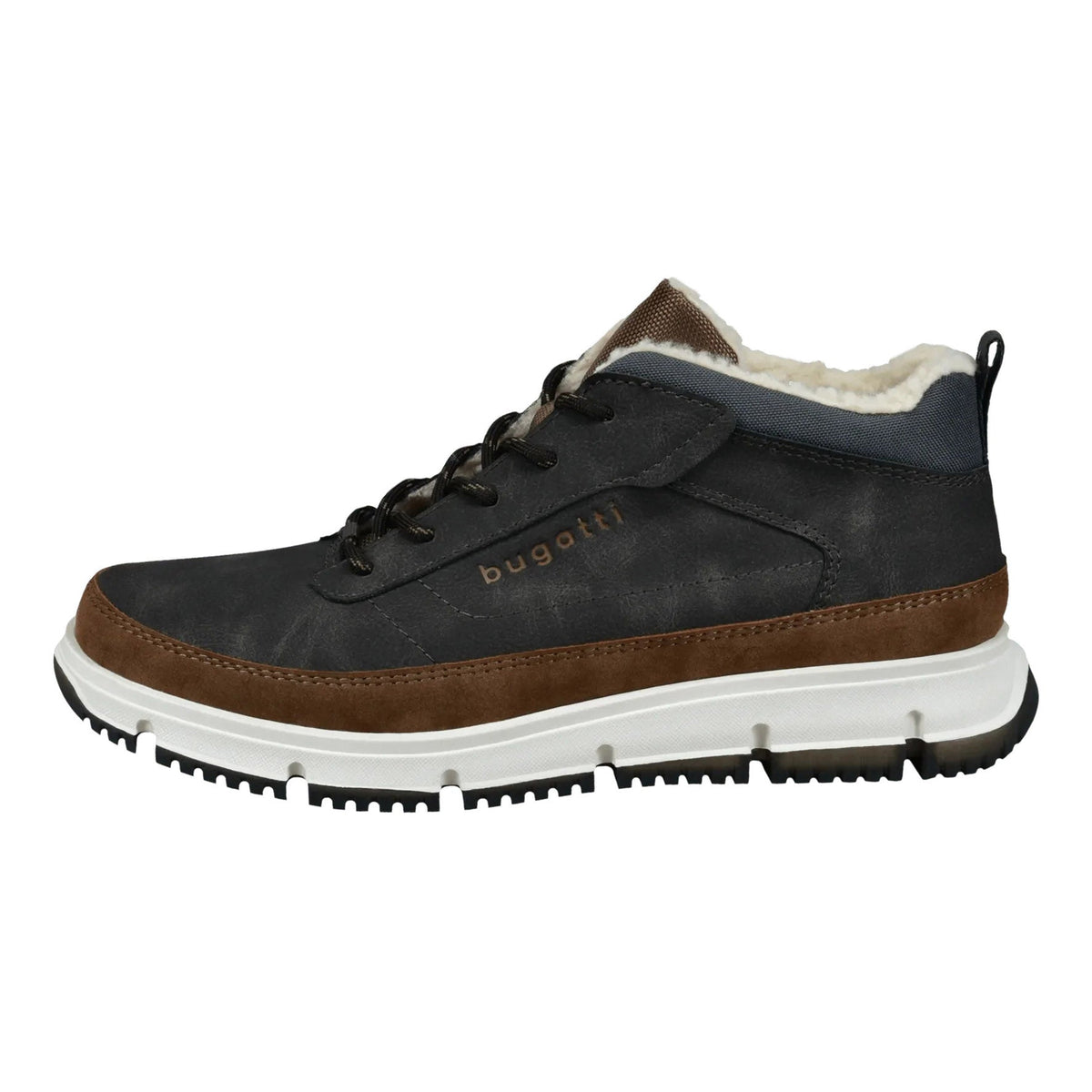 Bugatti Samper Soft Lined Trainer Boots - Dark Brown – Potters of Buxton