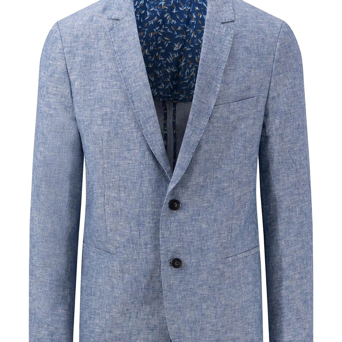 Fynch Hatton Linen Melange Blazer - Summer Breeze – Potters of Buxton