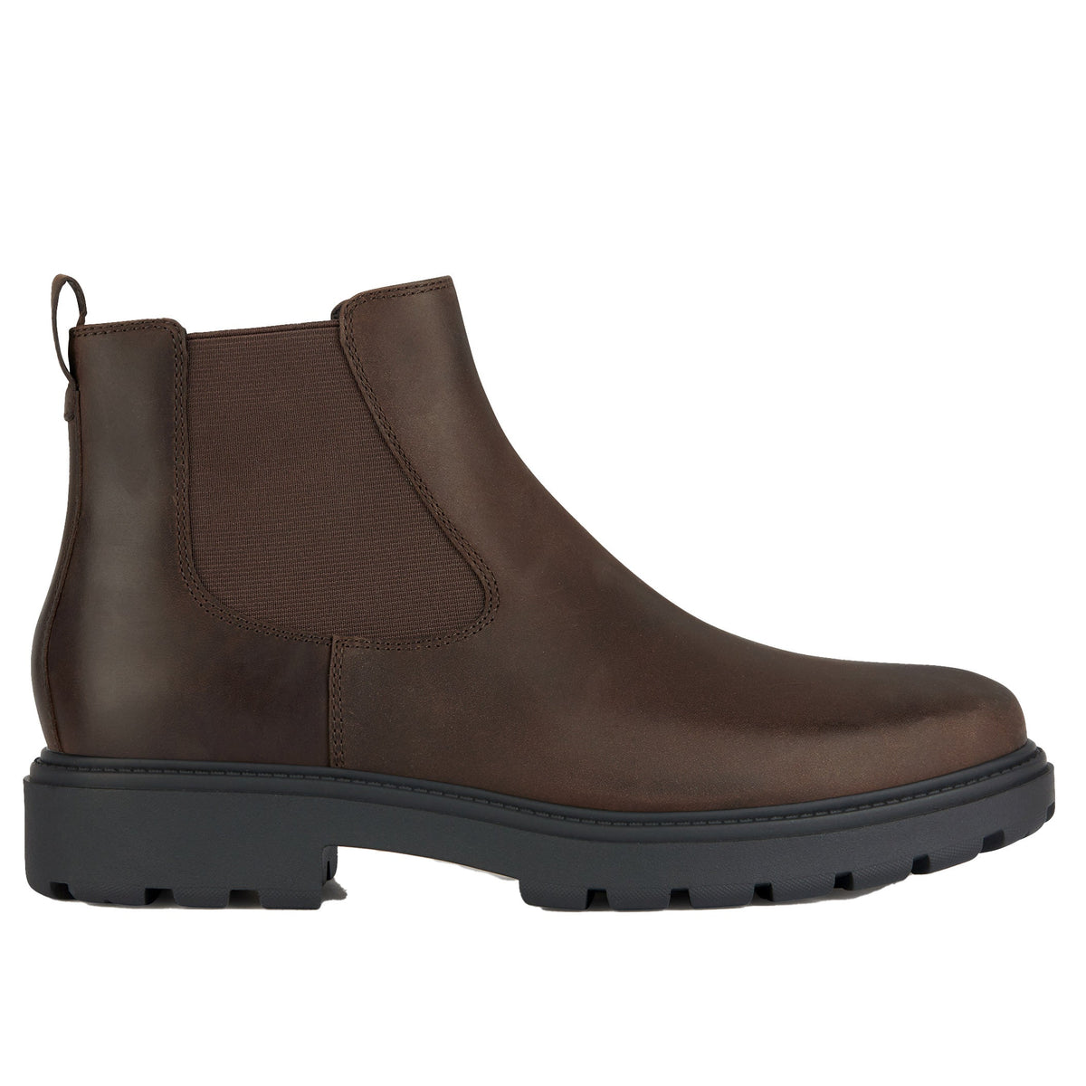 Geox Men's Spherica EC7 Chelsea Leather Ankle Boots - Coffee – Potters ...