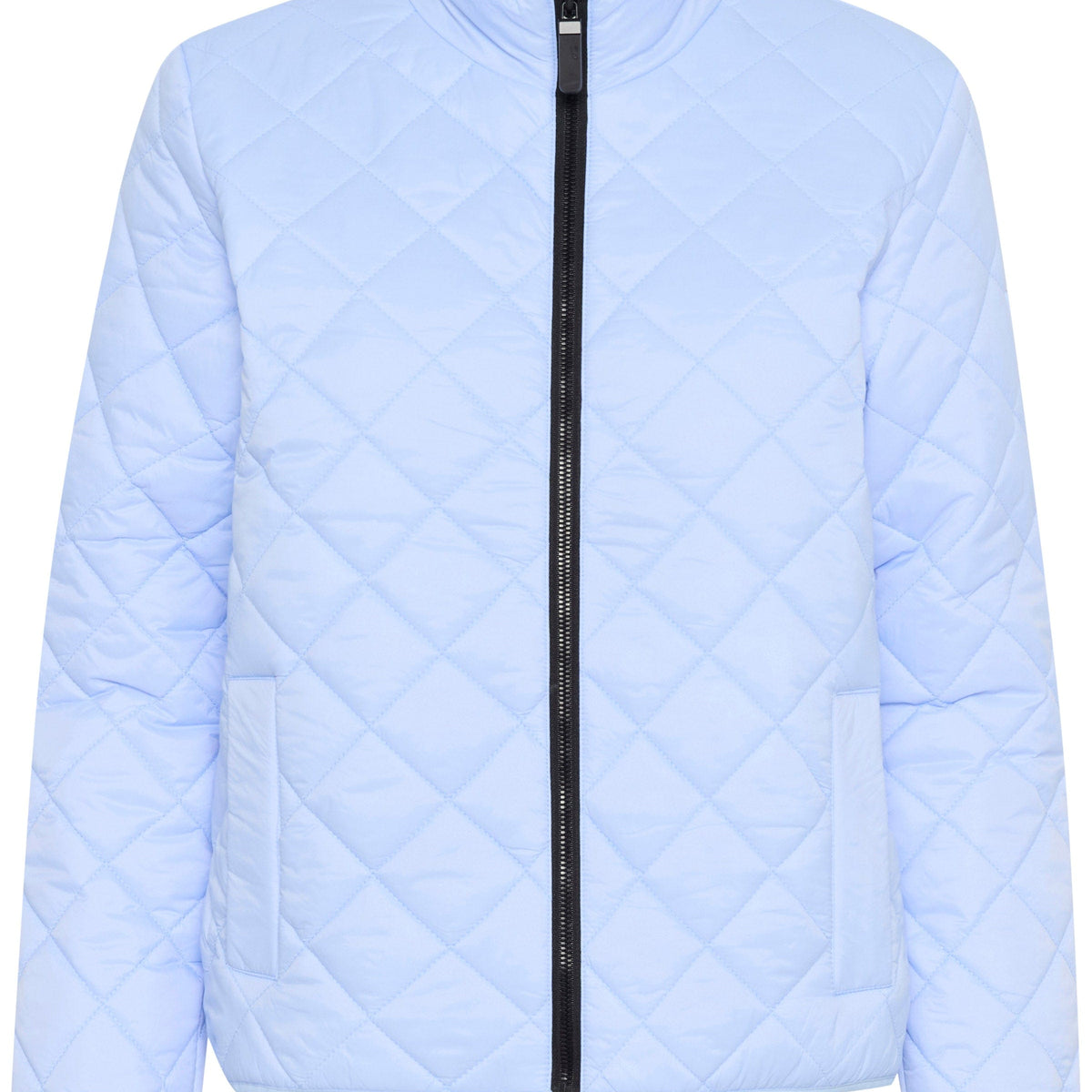 Kaffe Loreen Short Quilted Jacket - Windsurfer – Potters of Buxton