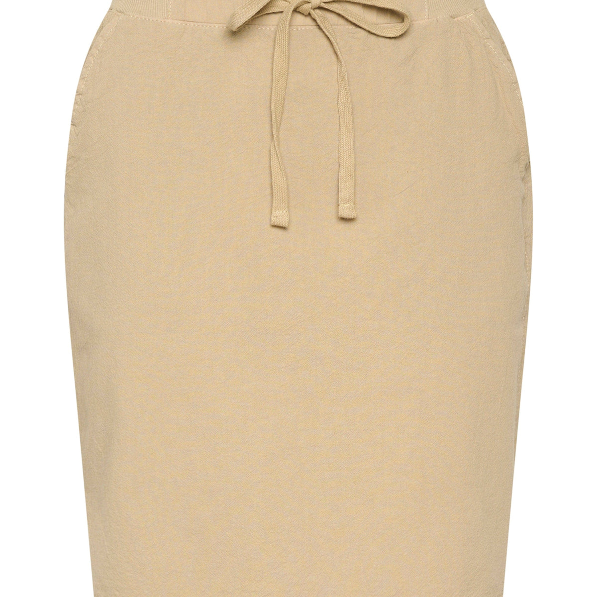 Kaffe Naya Cotton Elasticated Waist Skirt - Classic Sand – Potters of ...