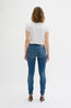 My Essential Wardrobe The Celina Slim Jean - Medium Blue Vintage Wash ...