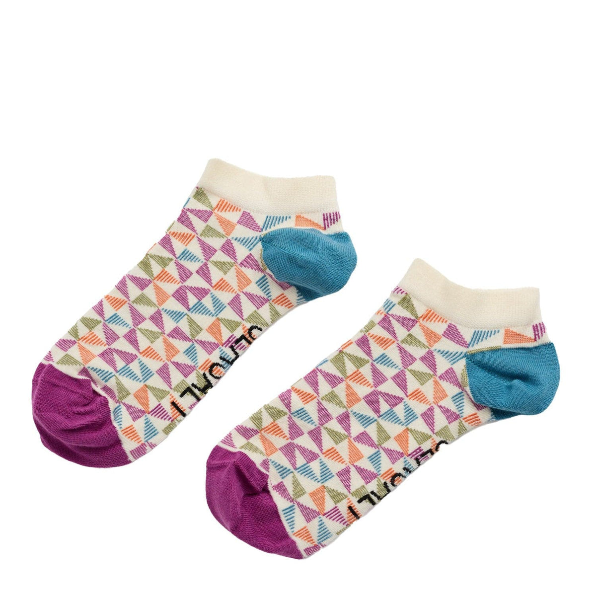 Seasalt Organic Cotton Arty Trainer Socks - Geo Poseidon Mix – Potters ...