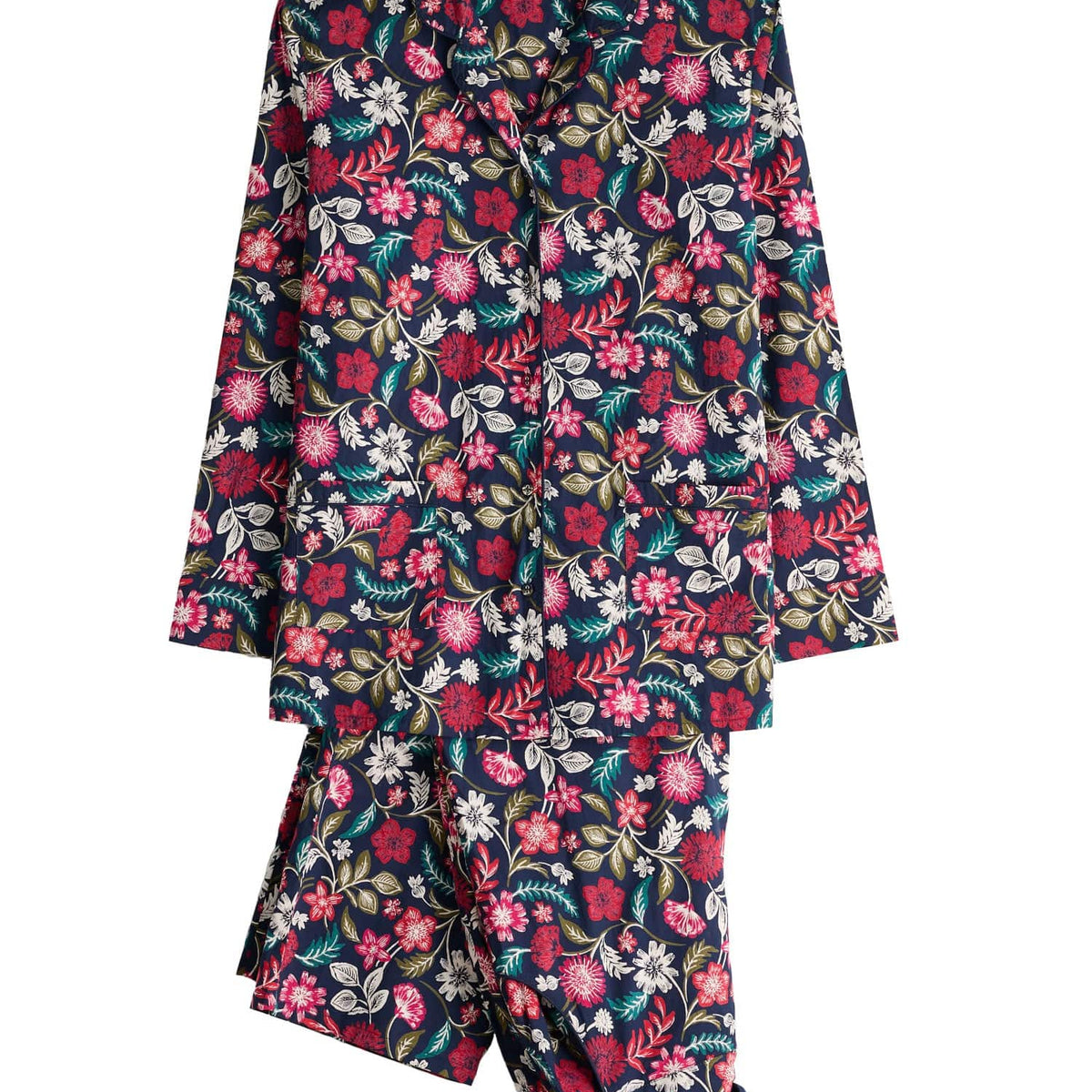 Seasalt View Point Pyjama Set - Woodblock Bloom Dahlia – Potters of Buxton