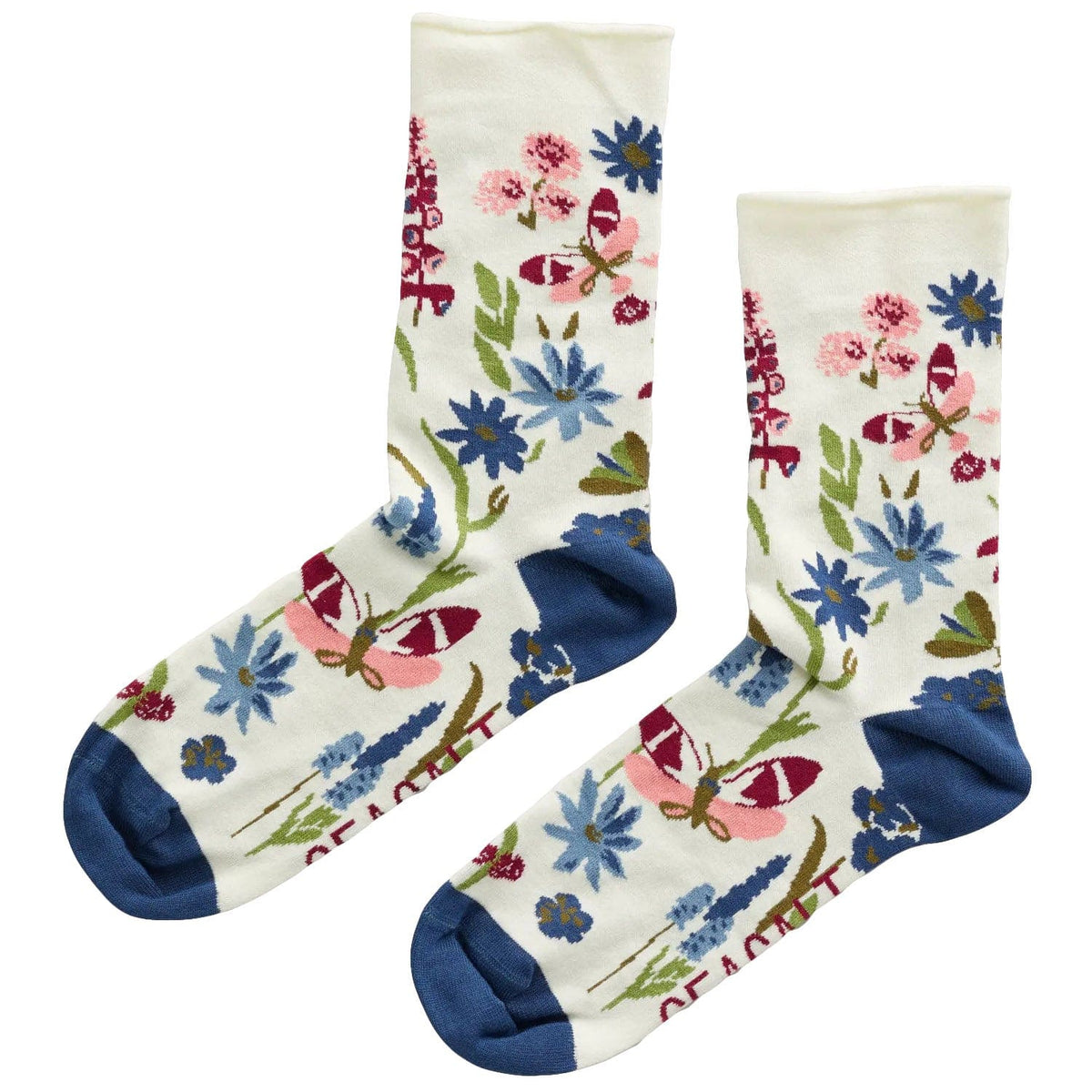 Seasalt Women's Bamboo Arty Socks - Garden Bloom Chalk – Potters of Buxton