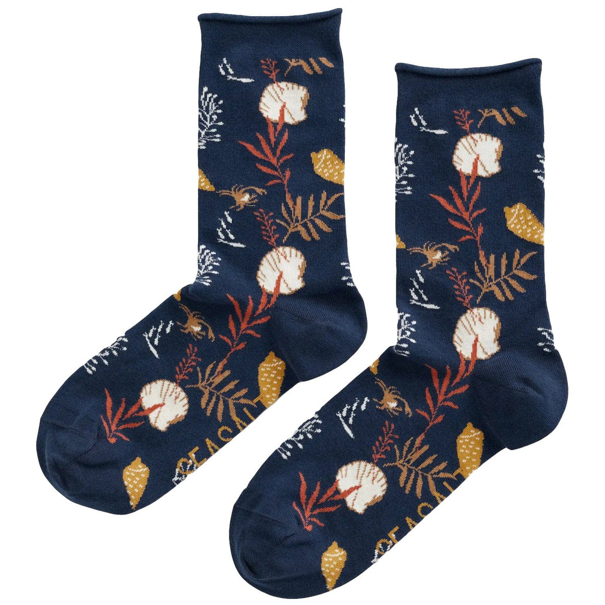 Seasalt Womens Arty Organic Cotton Socks - Sea Holly Maritime – Potters ...