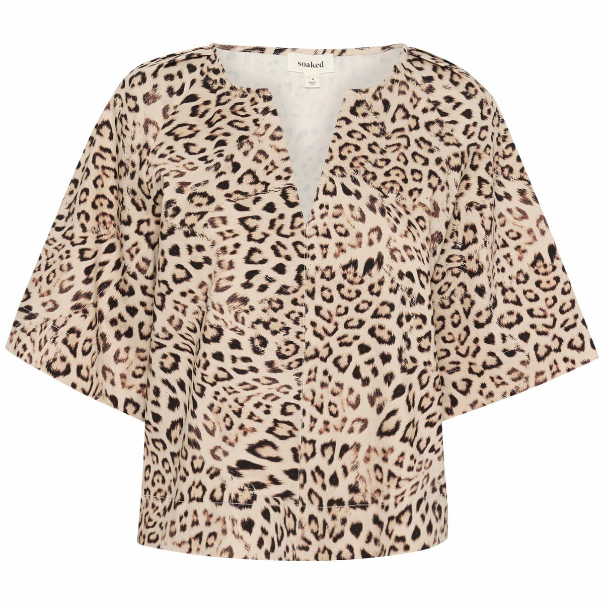 Soaked in Luxury Jalina Blouse - Leopard Print – Potters of Buxton