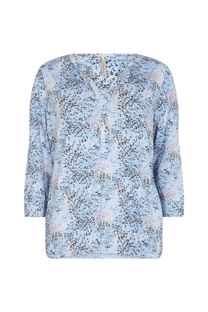 Soya Concept Felicity Blouse - Bright Blue Combi – Potters of Buxton
